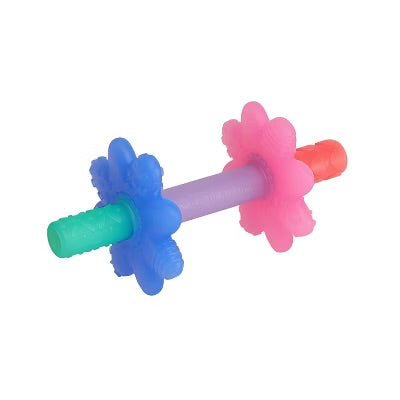 Itzy Ritzy Teensy Tubes Teether - Pink Rainbow – Dimples Baby Brooklyn