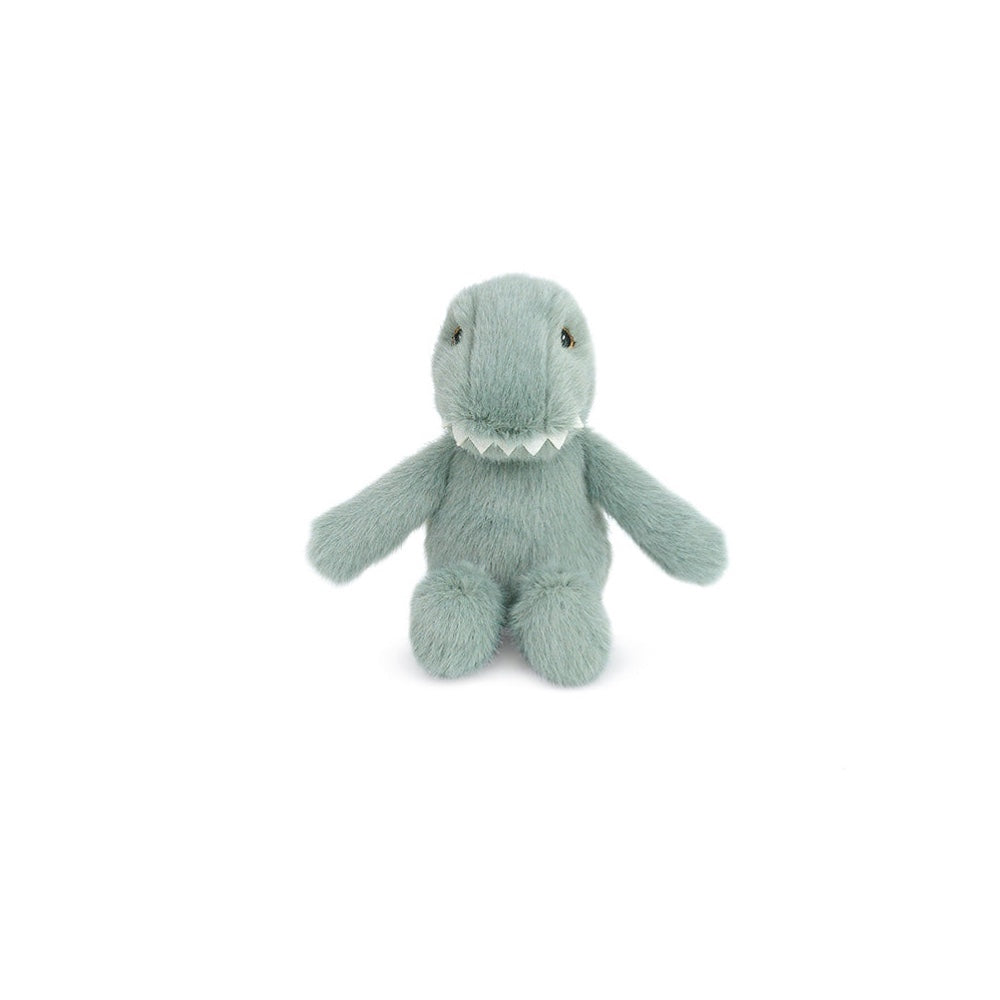 MON AMI Tiny Dino Plush Rattle – Dimples Baby Brooklyn