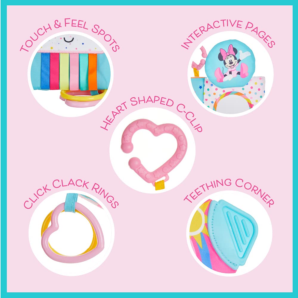 Disney Minnie Mouse Soft Book – Dimples Baby Brooklyn