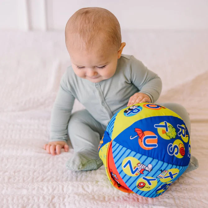 Melissa & Doug 2-in-1 Talking Ball Learning Toy – Dimples Baby Brooklyn